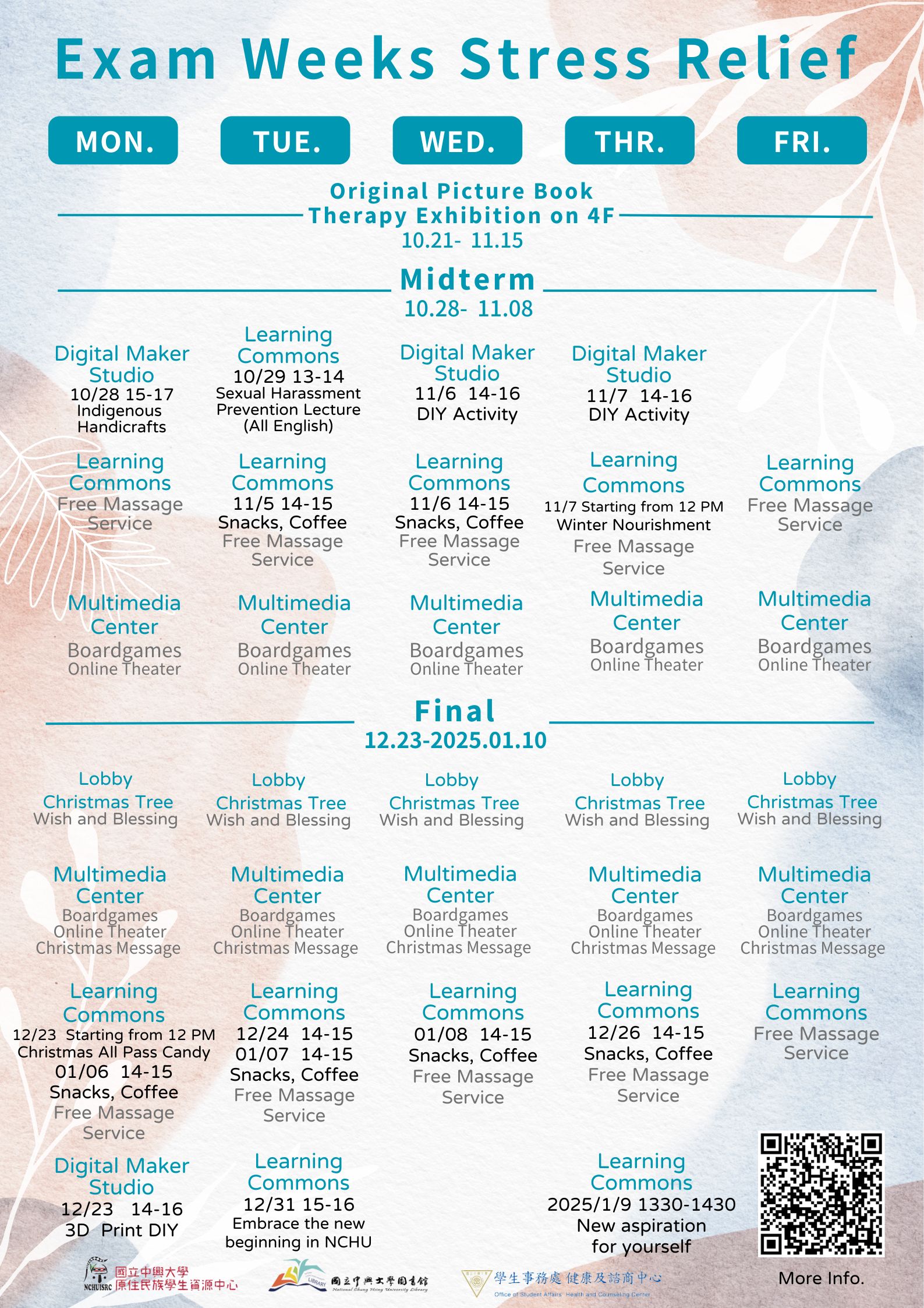 【Library News】Stress Relief Exam Weeks~ - 國立中興大學(National Chung Hsing ...